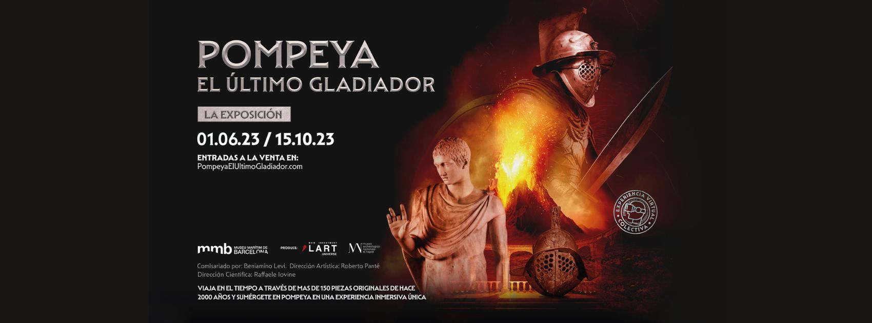 Pompeya, El Último Gladiador – Roberto Pantè
